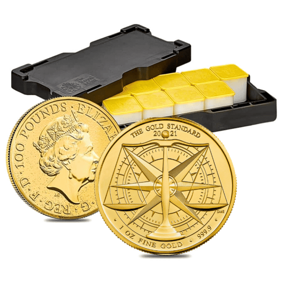 Gold British Royal Mint Gold Standard 1 oz. 2021 Gem/BU - The Prime Asset